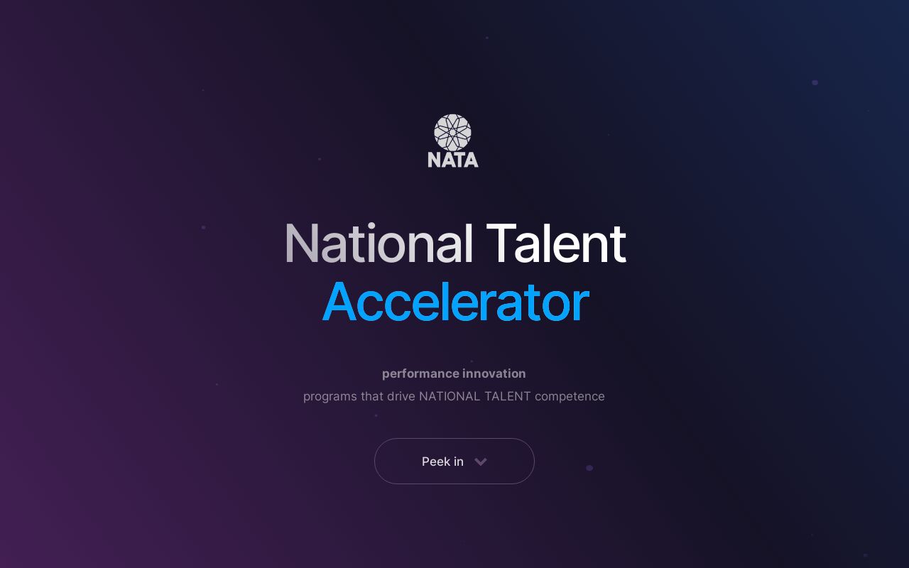 National Talent Accelerator